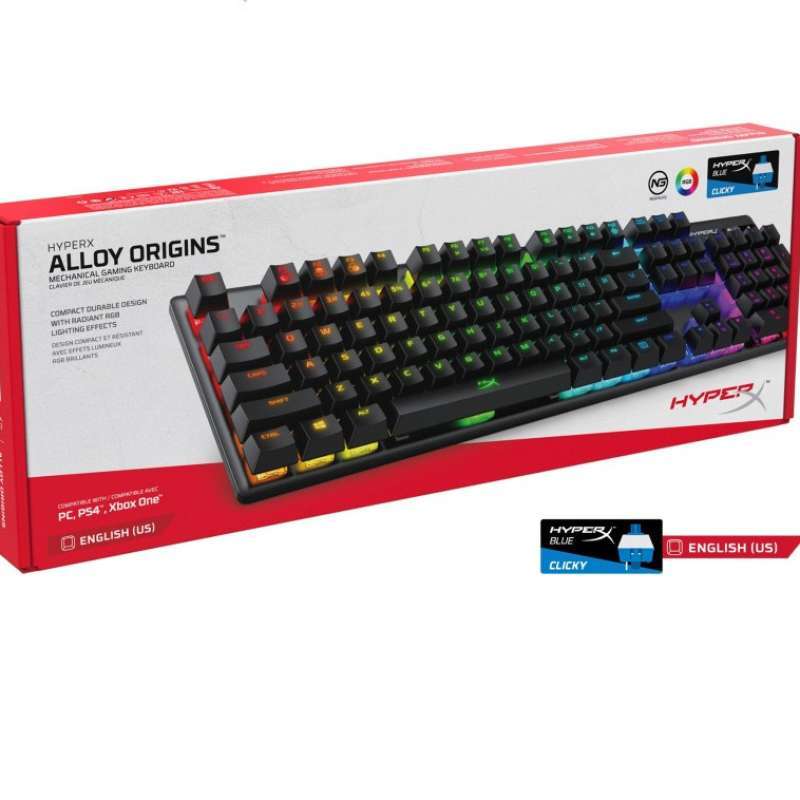 Jual Hyperx Alloy Origins ( Blue switch ) di Seller Multifungsi Online ...