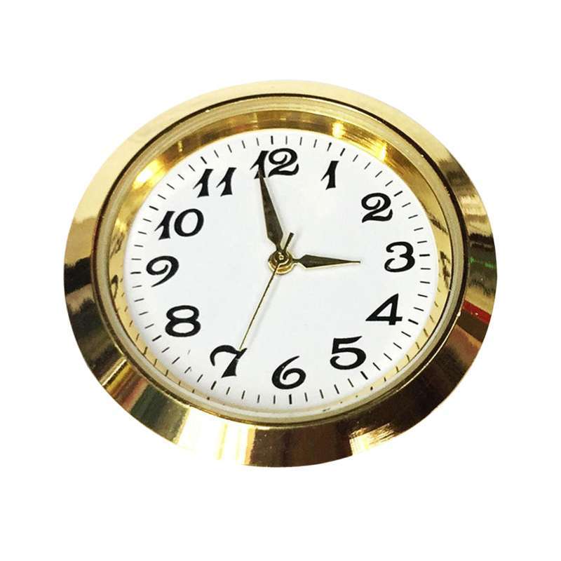 Jual Round Clock Insert Clock Movement Clock Face for Diameter 1-3/8 ...