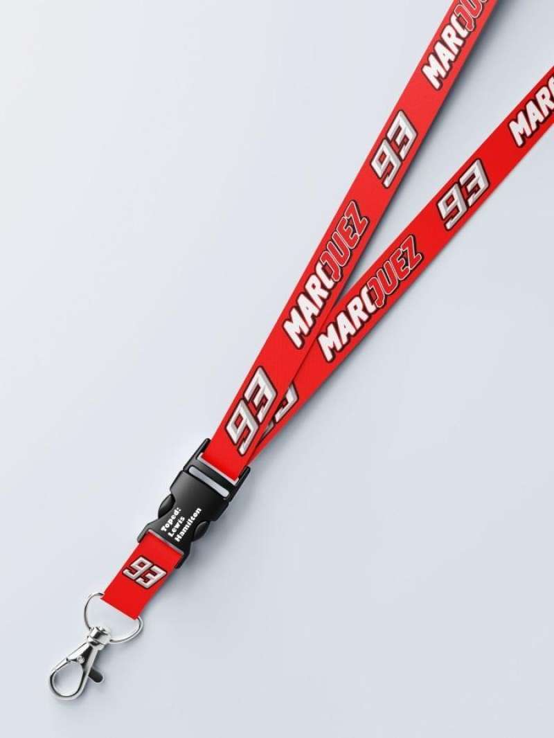 Jual Lanyard Logo Marc Marquez 93 MotoGP Bisa Satuan Custom Dua Sisi di ...