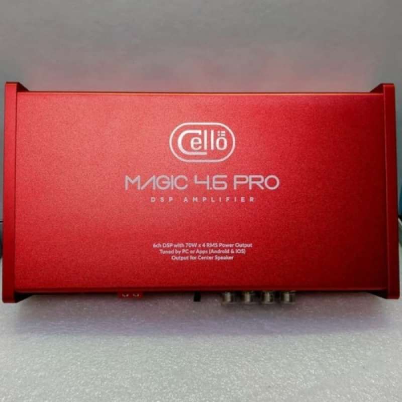 Promo Dsp Amplifier Cello Magic 4.6 Pro Resmi Diskon 17% Di Seller ...