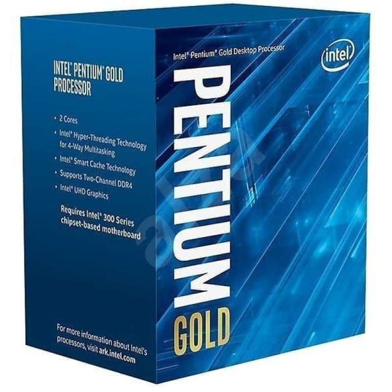 Jual Processor Intel Pentium Dual Core Gold G6400 Box - Intel Pentium ...