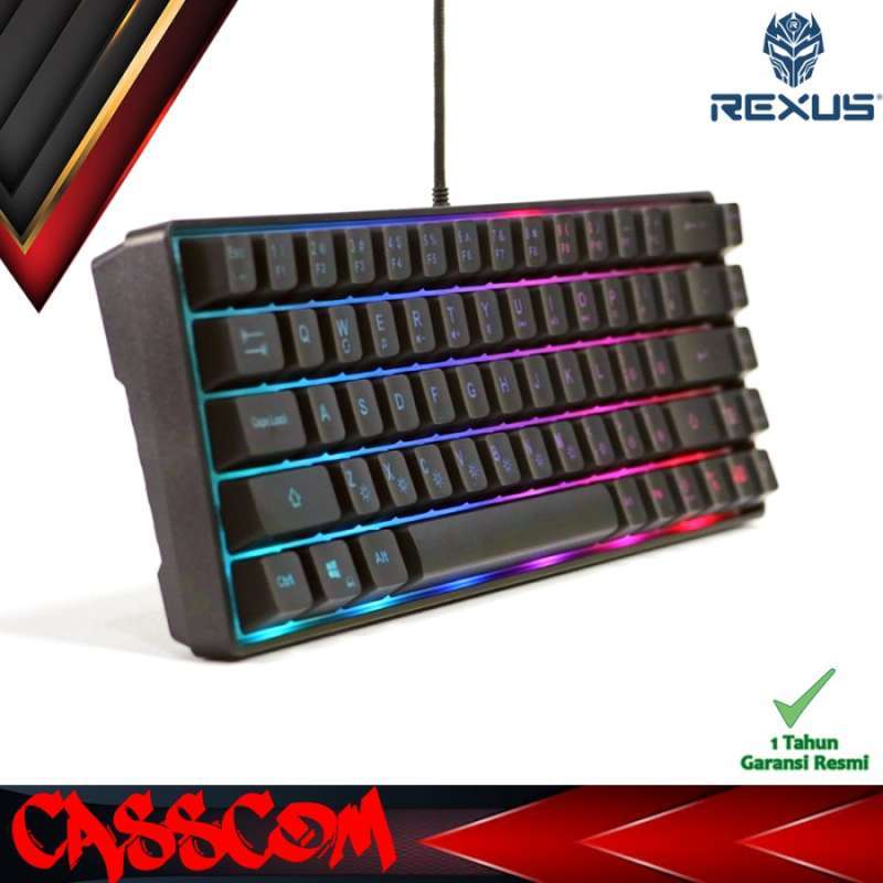 Jual Rexus Keyboard Gaming Mini Battlefire K68m Di Seller Casscom ...