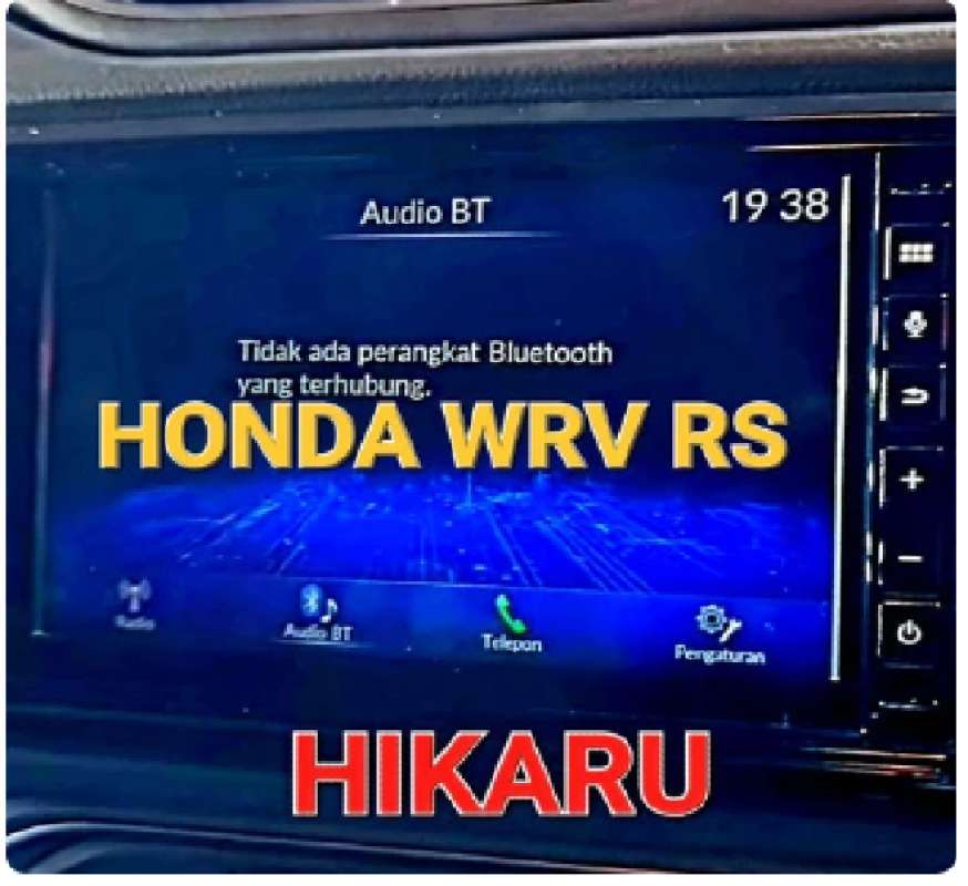 Jual HONDA WRV RS Sensing & Type E - Anti Gores LCD Head Unit - Hikaru ...