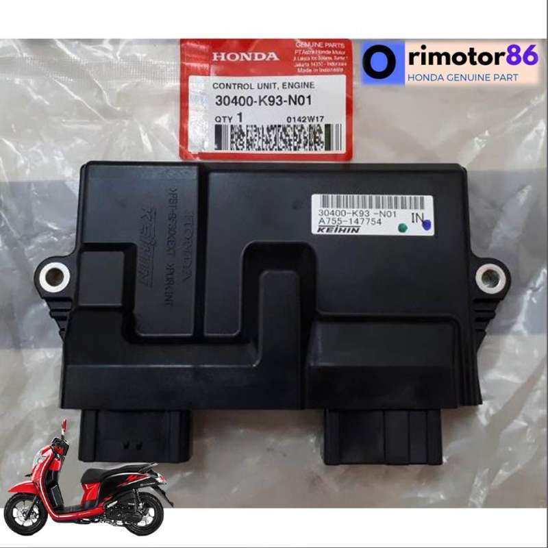 Jual 30400-K93-N01 ECU atau ECM Scoopy FI eSP Tahun 2017 - 2019 Asli ...