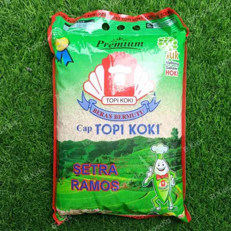 Jual BERAS PREMIUM CAP TOPI KOKI SETRA RAMOS 5 KG di Seller B. Kids ...