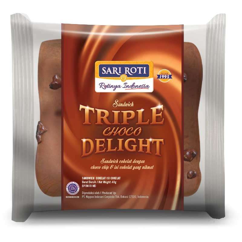 Jual SARI ROTI Sandwich Triple Choco Delight 40 g di Seller Alfamart ...