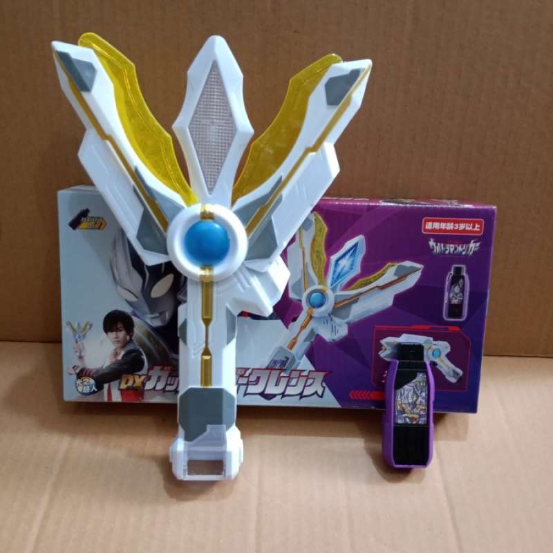 Promo Mainan Anak Senjata Ultraman Trigger Dx Guts Spark Diskon 57% di ...
