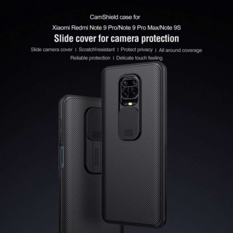 Promo Nillkin Camshield Case Redmi Note 9 Pro Casing Camera Protection ...