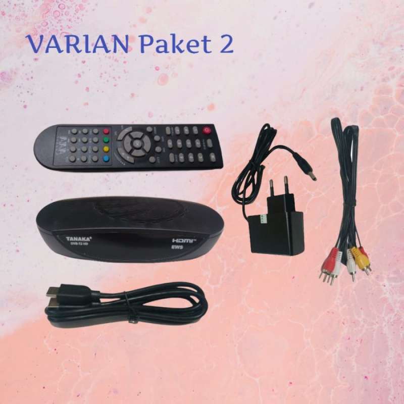 Jual Stb Dvb Set Top Box Tv Digital Tanaka T2 Tanaka New Produk - Paket ...