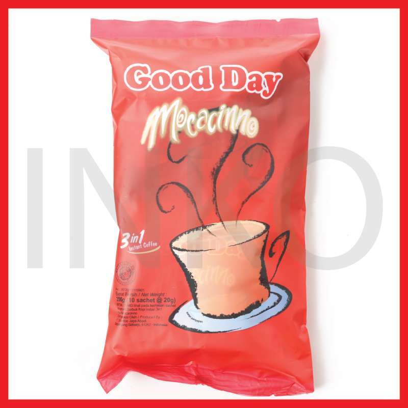 Jual Good Day Mocacinno 3In1 Instant Coffee [20 gr/ 10 sachet] di ...
