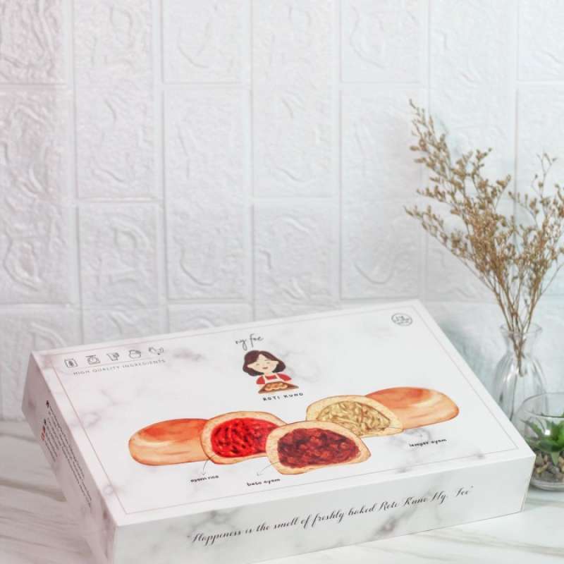 Jual 1 BOX ROTI KUNO MIX SEMUA VARIAN (ISI 10 PCS) - Keju 10 Pcs di ...