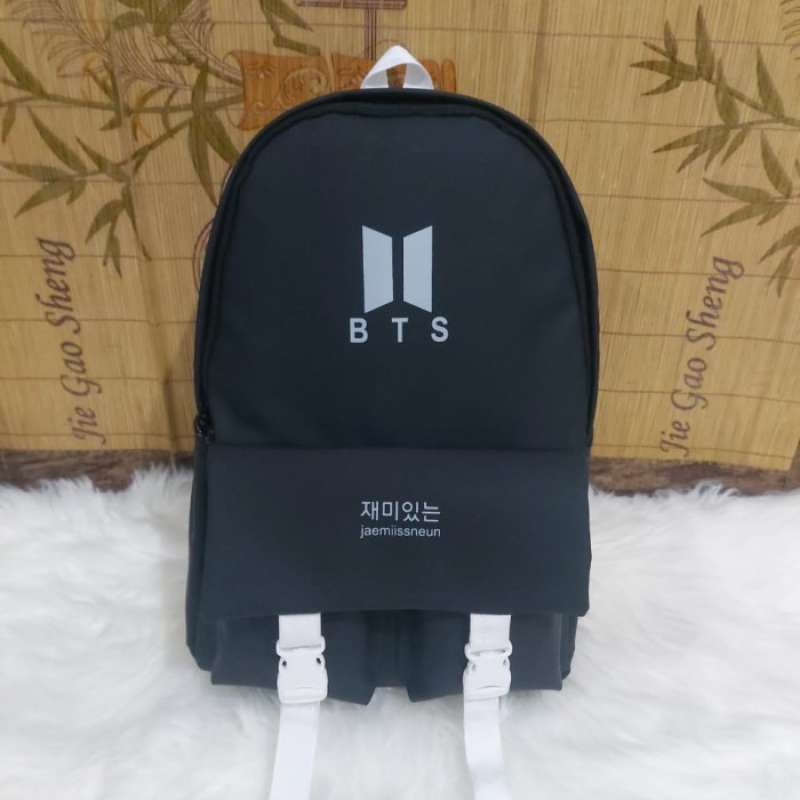 Jual TAS BTS TAS SEKOLAH TAS KOREA TAS WATER PROFF di Seller Widya ...