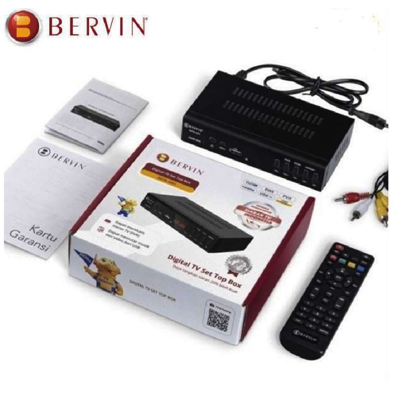 Jual Set Top Box TV Digital DVB-T2 Antena Digital Bervin di Seller ...