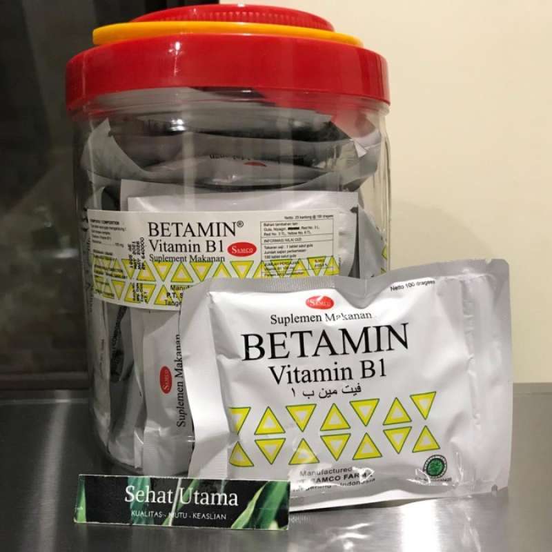 Promo Vitamin Syaraf Neurotropik Betamin Vitamin B1 100 MG Diskon 16% ...