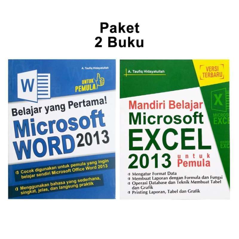 Jual Paket Buku Ms Word 2013 dan Ms Excel 2013 di Seller Entris Shop - Maguwoharjo, Kab. Sleman ...