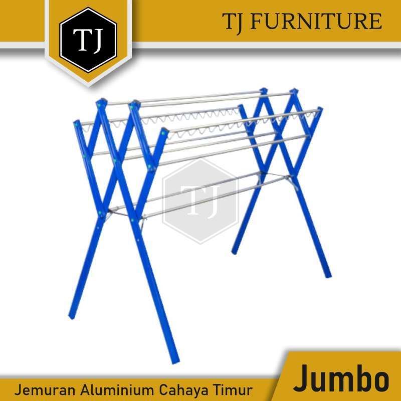 Jual Cahaya Timur Jemuran Baju Pakaian Alumunium Jumbo / Jemuran Lipat ...