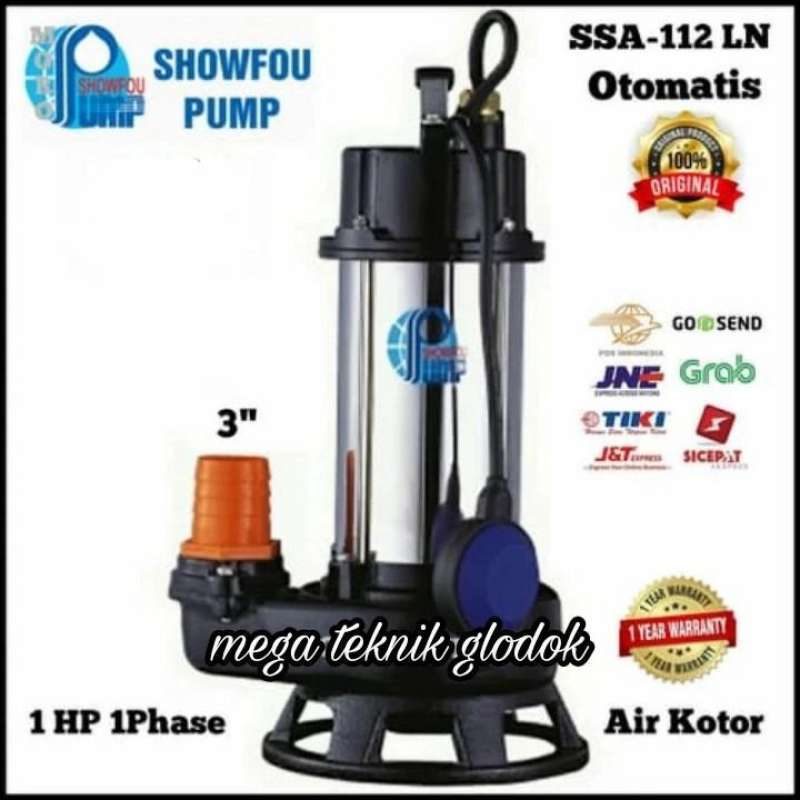 Jual Pompa Submersible Showfou Ssa-112n 1hp 220v 3in Pompa Celup ...