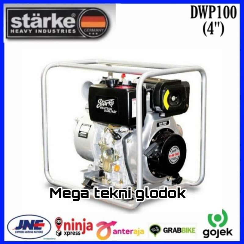 Jual Pompa Alkon Starke Dwp 100 Solar Diesel 4 Inci Pompa Irigasi ...