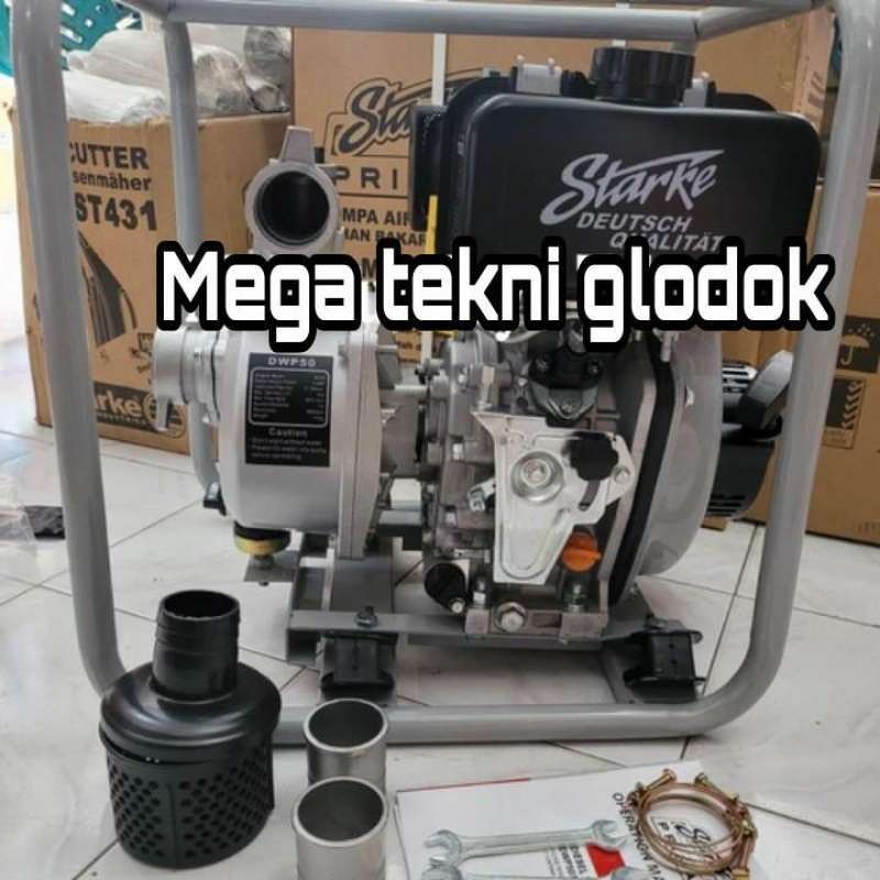 Jual Pompa Alkon Starke Dwp 100 Solar Diesel 4 Inci Pompa Irigasi ...
