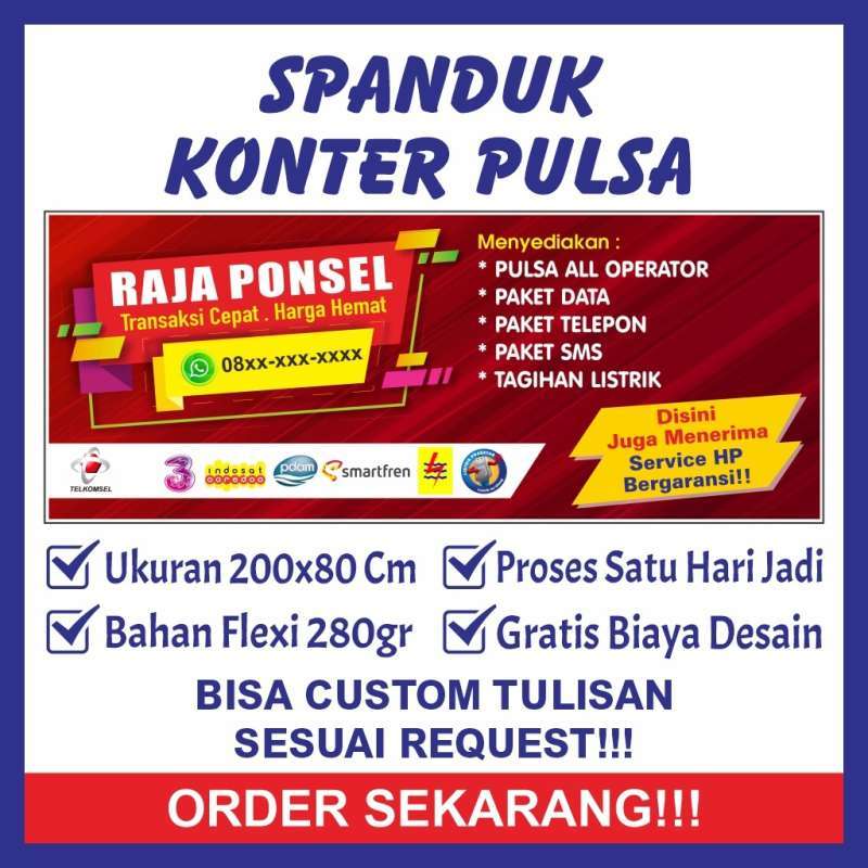 Promo Spanduk Sepanduk Banner Baner Bener Benner Backdrop Promosi Usaha ...