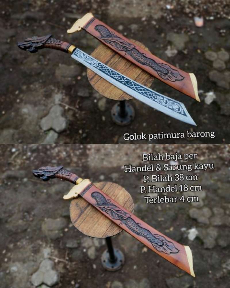 Promo golok kebun golok baja golok kerja potong kayu alat bantu ke ...