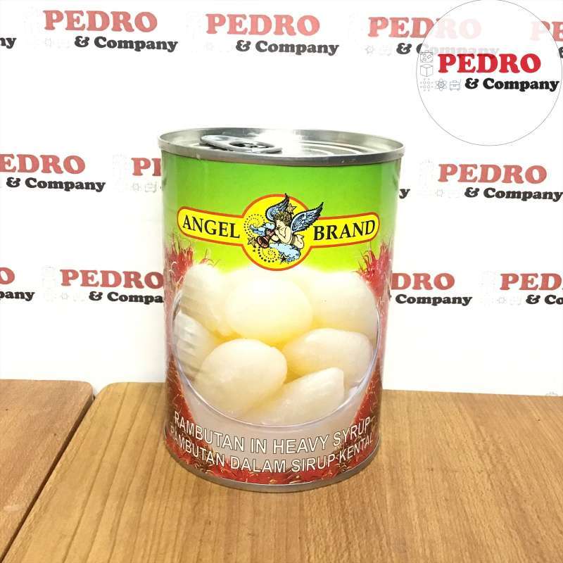 Jual Angel brand rambutan in heavy syrup 565 gram - sirup buah manis ...