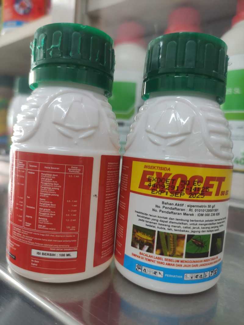 Jual INSEKTISIDA EXOCET 50EC 100ML di Seller Inti Pertanian - Kab. Deli Serdang, Sumatera Utara ...