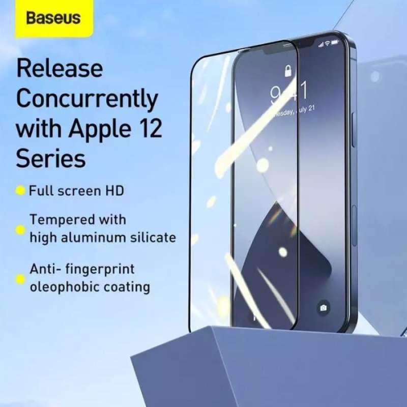 Jual Baseus. 12 Series Full Kaca Tempered Glass 12 Mini/Pro/Pro Max di ...