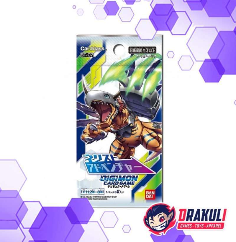 Jual Digimon Card Game Booster Pack V7 - New Adventure (bt-07) Di Seller Drakuli Games Official ...