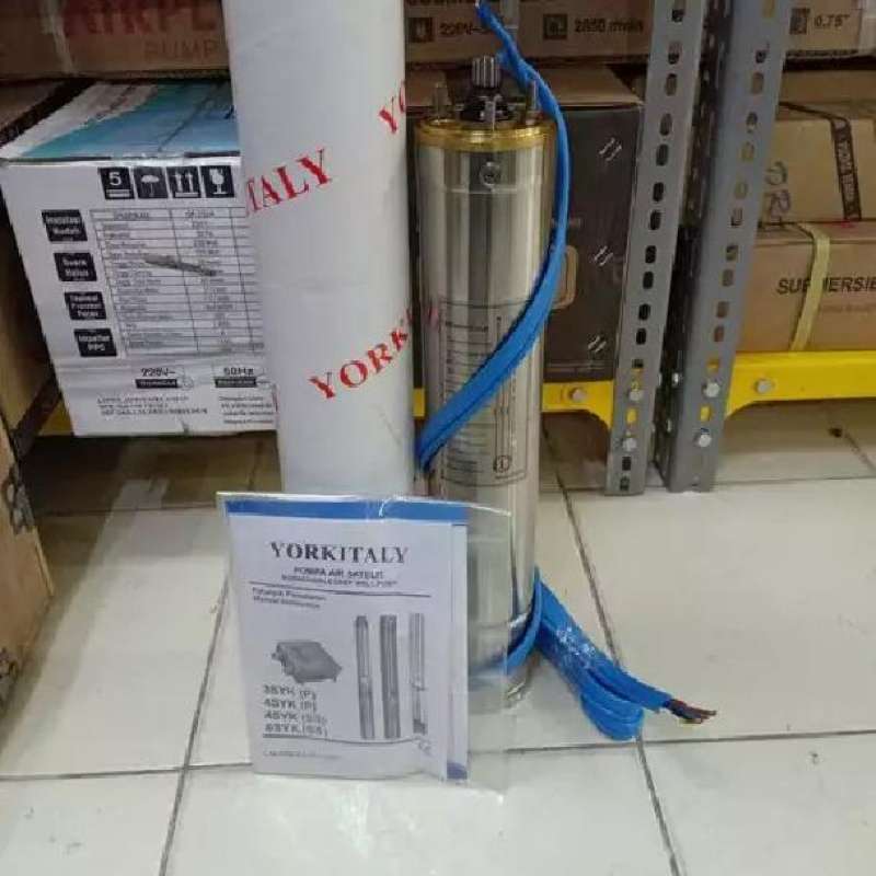 Jual Dinamo Motor Only Pompa Satelit Submersible YORK 4hp 380V 3phase ...