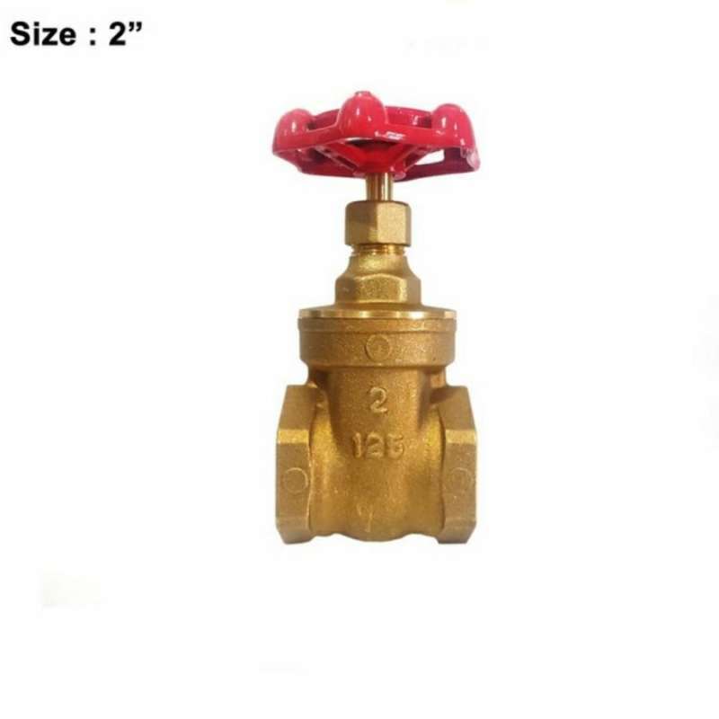 Jual Gate Valve Kitz 2 inch Kuningan Pit Kran FH Stop Asli Hologram di ...