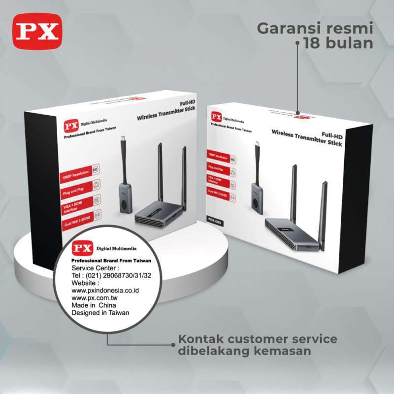 Promo Wireless Hdmi Extender Audio Video Transmitter Receiver Px Wtr ...