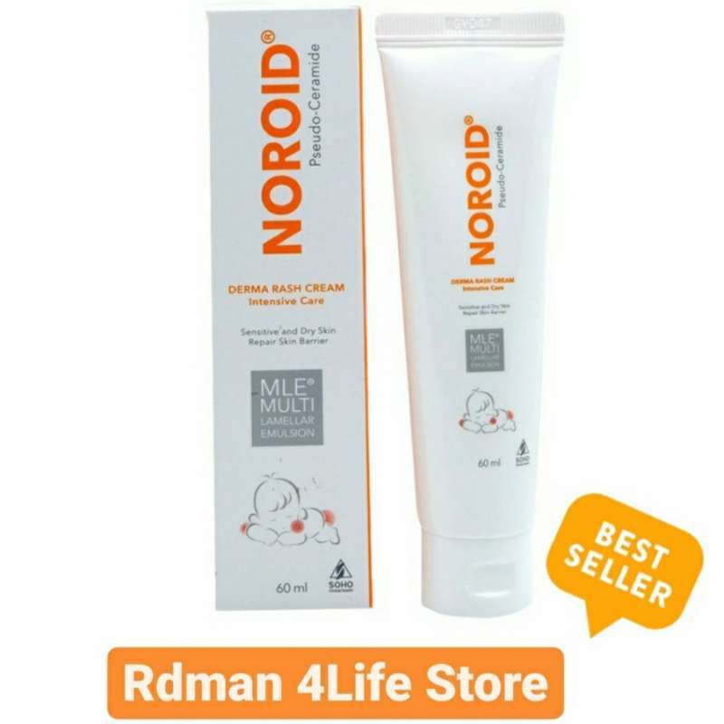 Promo Noroid Derma Rash Cream 60ml Original Soho Diskon 6% Di Seller ...