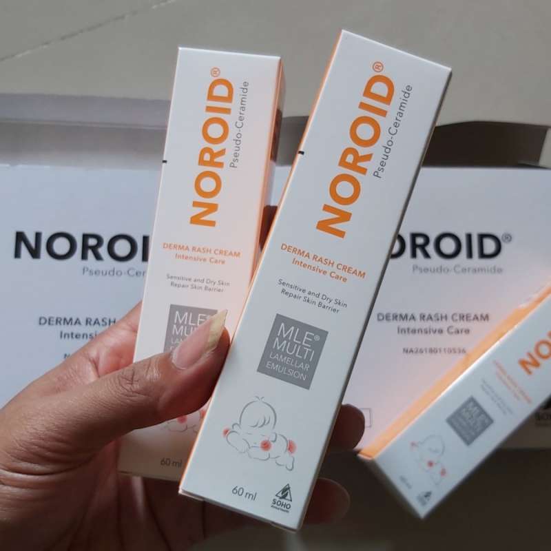 Promo Noroid Derma Rash Cream 60ml Original Soho Diskon 6% Di Seller ...