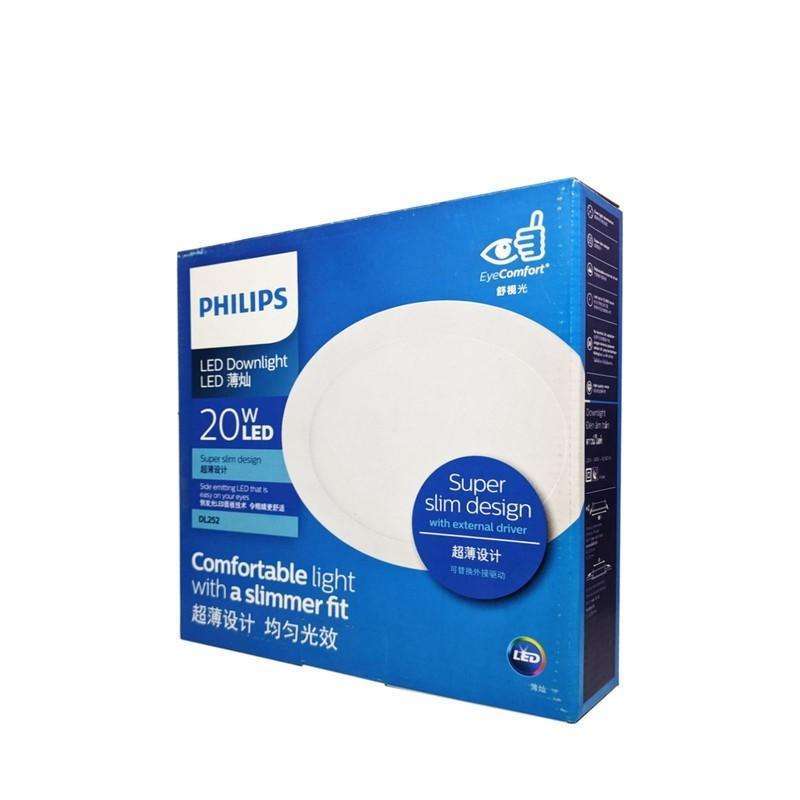 Jual Philips Downlight Panel Dl252 Series 4w, 9w, 12w, 15w, 18w, 20W Di ...