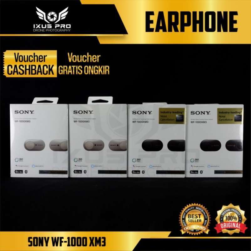 Jual Sony Wf 1000Xm3 / Wf1000Xm3 / Wf 1000 Xm3 True Wirelles Original di Seller TOKO_SUKSES22 ...