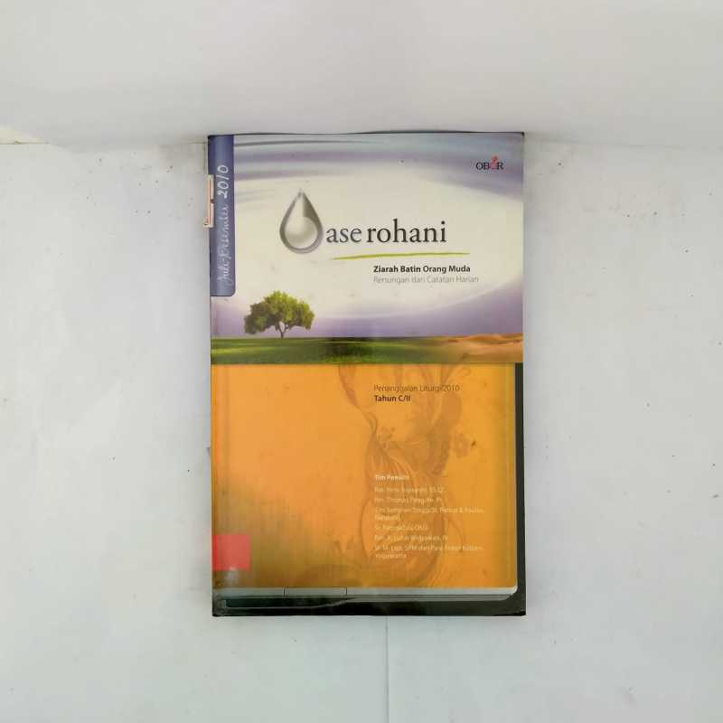 Jual ASE ROHANI ZIARAH BATIN ORANG MUDA RENUNGAN DAN CATATAN HARIAN ...