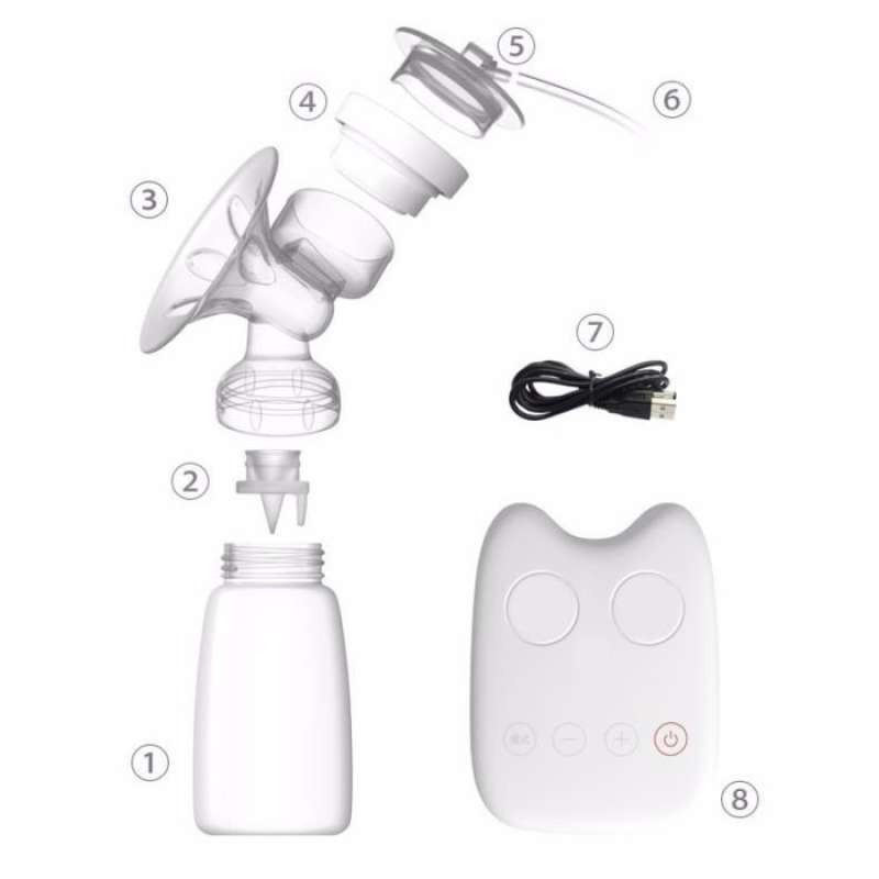 Jual Real Bubee Pompa Asi Elektrik Breast Pumping Single Pump - Rbx ...