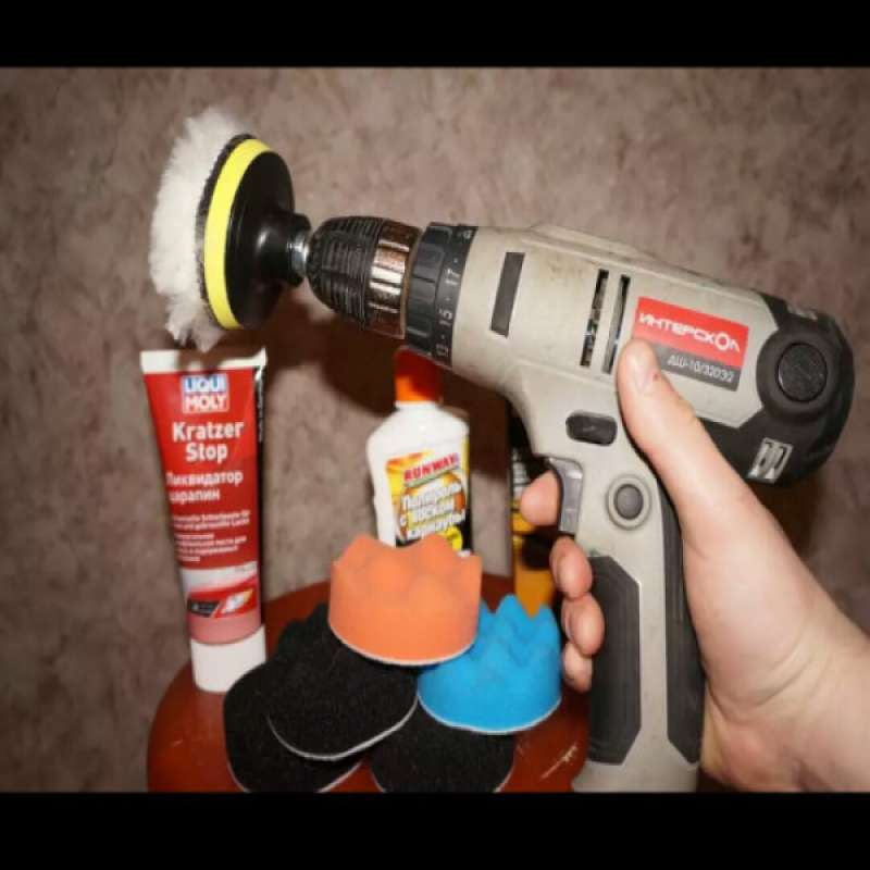 Promo Buff Wax / Buff Mesin Wax / Car Wax / Busa Mesin Poles / Alat Wax ...