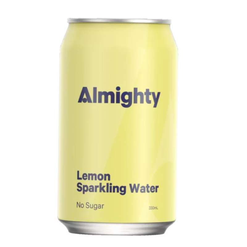Jual Drink Almighty Sparkling Water Lemon (330ml) di Seller Babakiwi ...