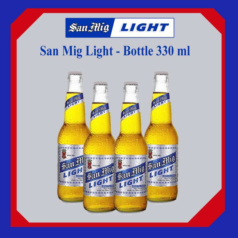 Jual San Mig Light Bir - 4 Botol [330 mL] di Seller BEERsama Bali ...