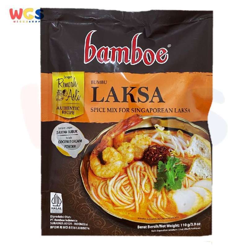 Jual Bamboe Bumbu Premium Taste Laksa 3.9oz 110gr Di Seller Wighoshop - Sampora, Kab. Tangerang ...