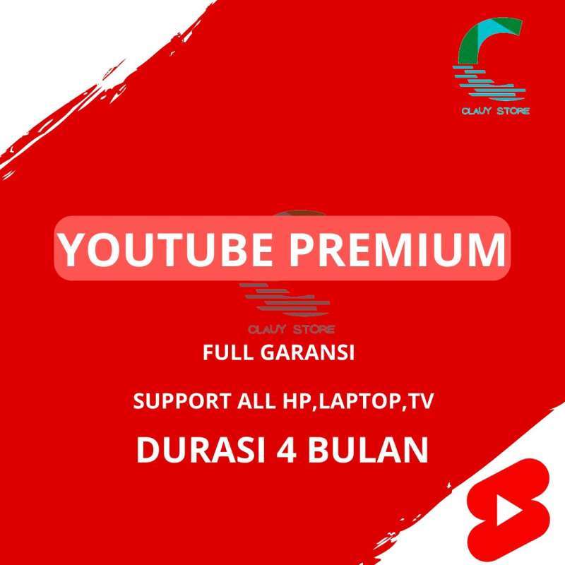 Promo Youtube Premium 4 Bulan Full Garansi Diskon 75% Di Seller Clau ...