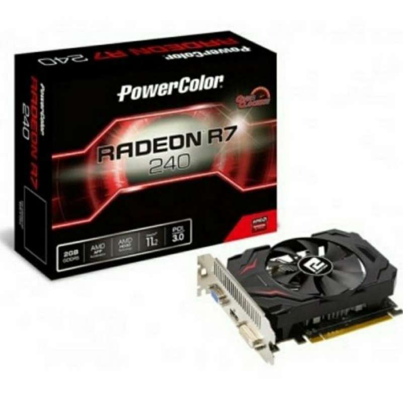 Promo VGA POWER COLOR R7 240 2GB DDR5 Diskon 23% di Seller Kompukamu ...