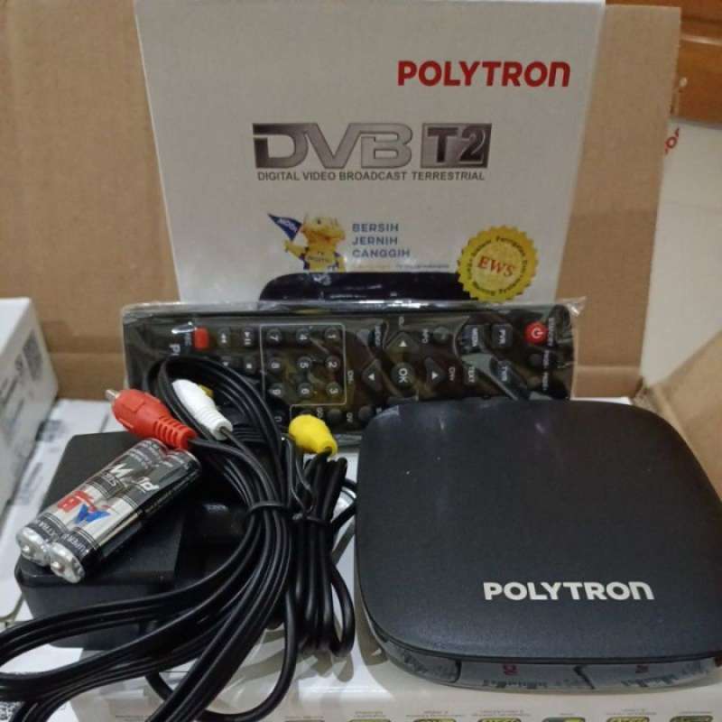 Promo DIGITAL TV set top box POLYTRON PDV 600T2 DVB T2 HDMI DVBT2 STB ...