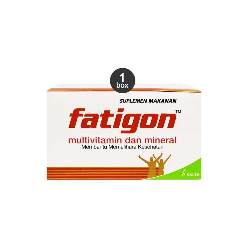 Jual Fatigon Multivitamin [1 Box/isi 15 Kaft] Di Seller Aisyah Olshop ...