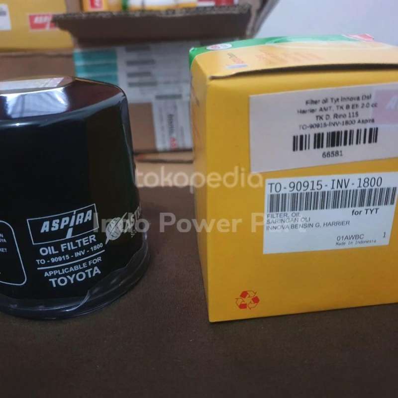 Jual Filter Oli INNOVA BENSIN & DIESEL ('04-'15) , KIJANG BENSIN Aspira ...