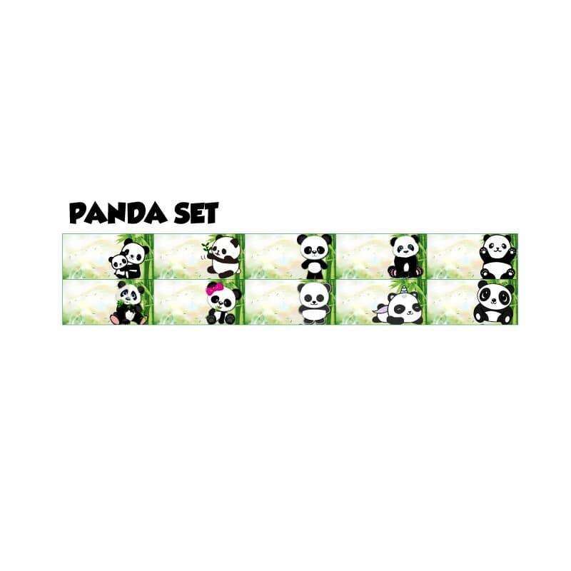 Jual STIKER LABEL NAMA TAHAN AIR / STICKER LABEL WATERPROOF - PANDA ...
