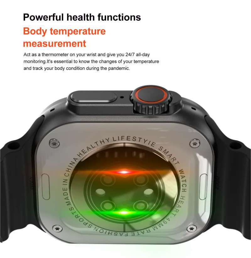 Promo Sniper Smartwatch Sw8 Ultra Series Support Wireless Charging ...
