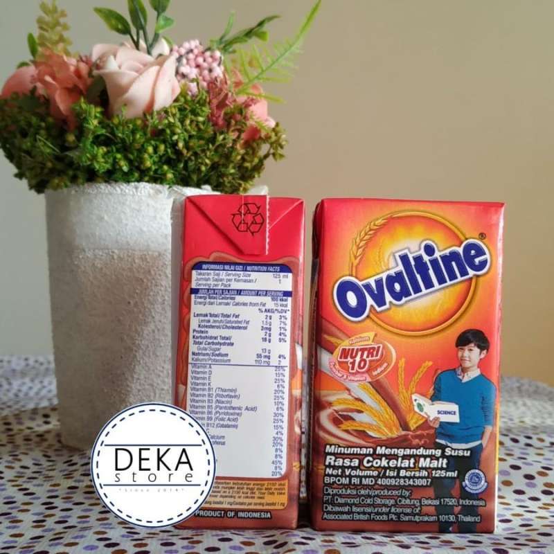 Jual Susu Ovaltine Uht Chocolate Malt 125 Ml Di Seller Deka_store - Tugu, Kota Depok | Blibli